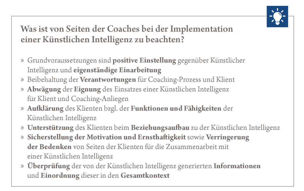 KI im Coaching