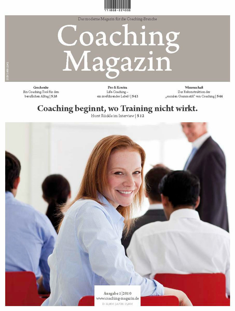 Coaching-Magazin Ausgabe 1 | 2010